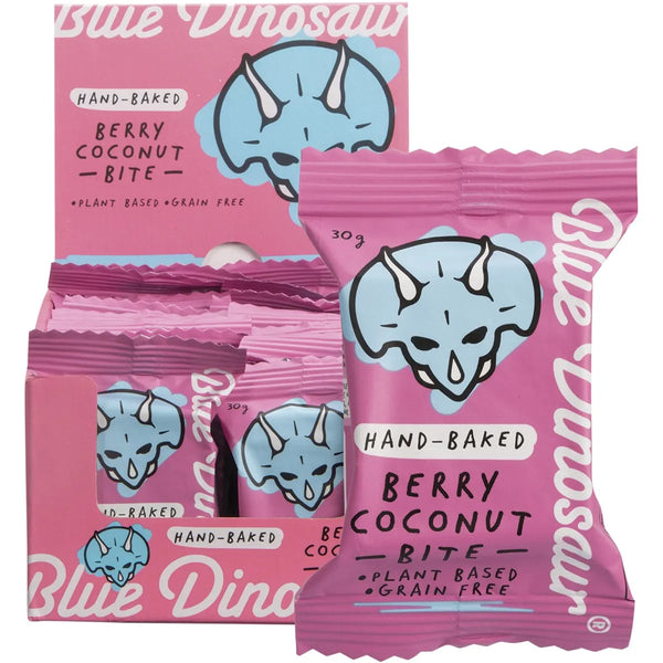 Blue Dinosaur Hand Baked Bites 30g x 18 – Tukr Snacks
